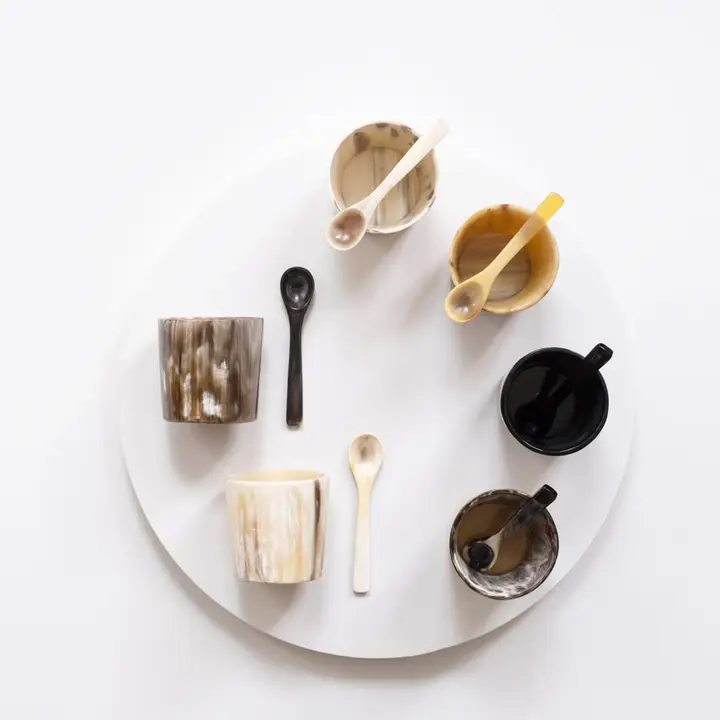 Mini Salt Cellar with Spoon - White – THREAD